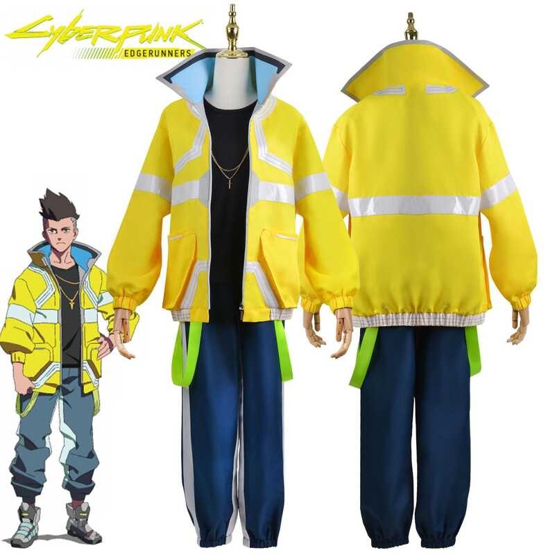 Cyberpunk Edgerunners Cosplay David C Costume Lucy Rebecca 2077 Outfit ...