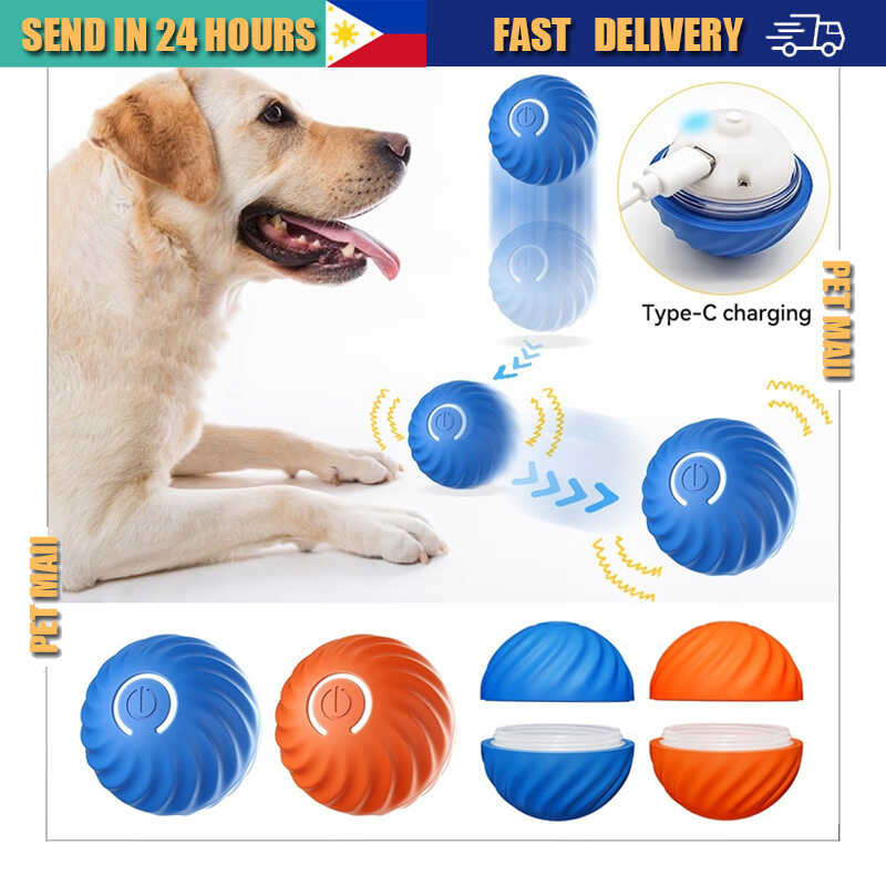 Smart Automatic Moving Bouncing Rolling For Small Medium Cat Toy USB ...