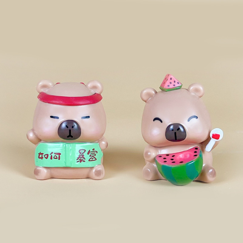 Anime Capybara Character Model With Pvc Construction Perfect Collectors ...