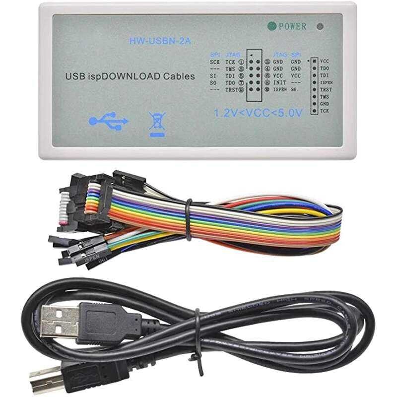 USB Lattice FPGA Download Cable Downloader ISP Emulator Burner | Shopee ...