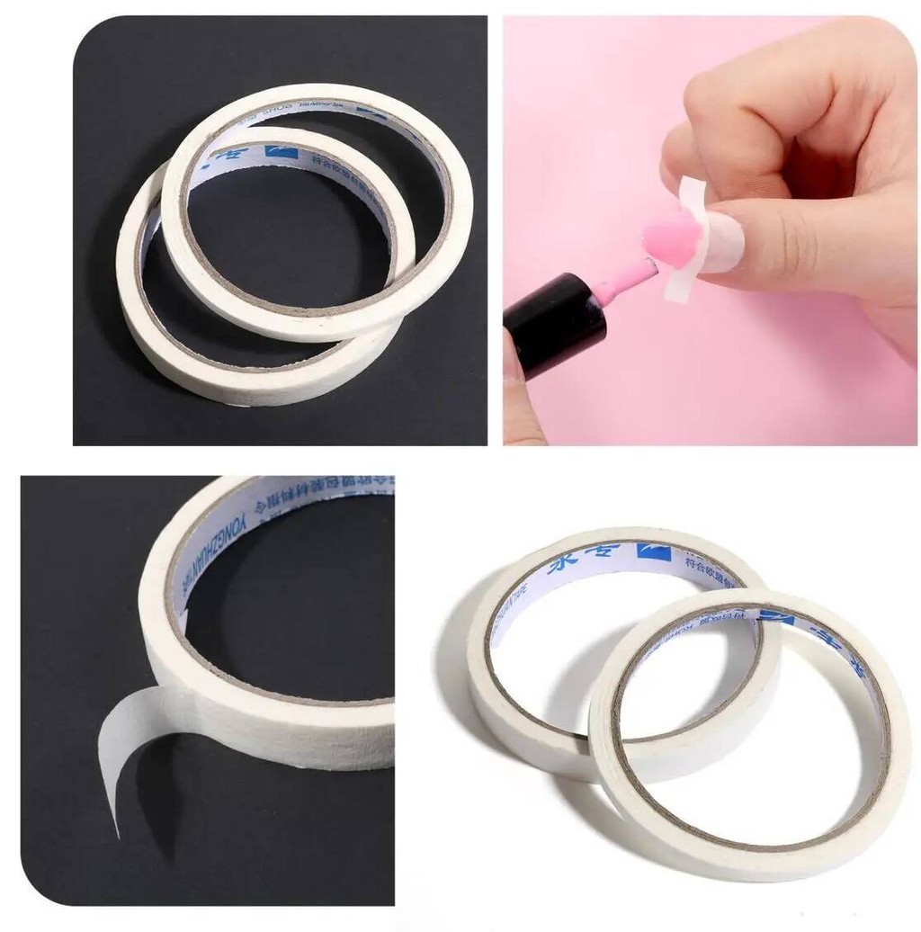 Rolls 4 Art Striping 5mm/12mm French Nail Self Adhesive Sticker 13M ...