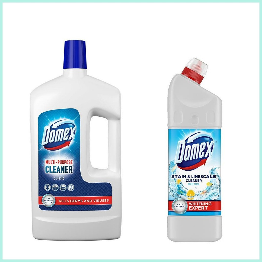 Bundle Domex Multi-Purpose Cleaner Classic 1L + Domex Stain and ...