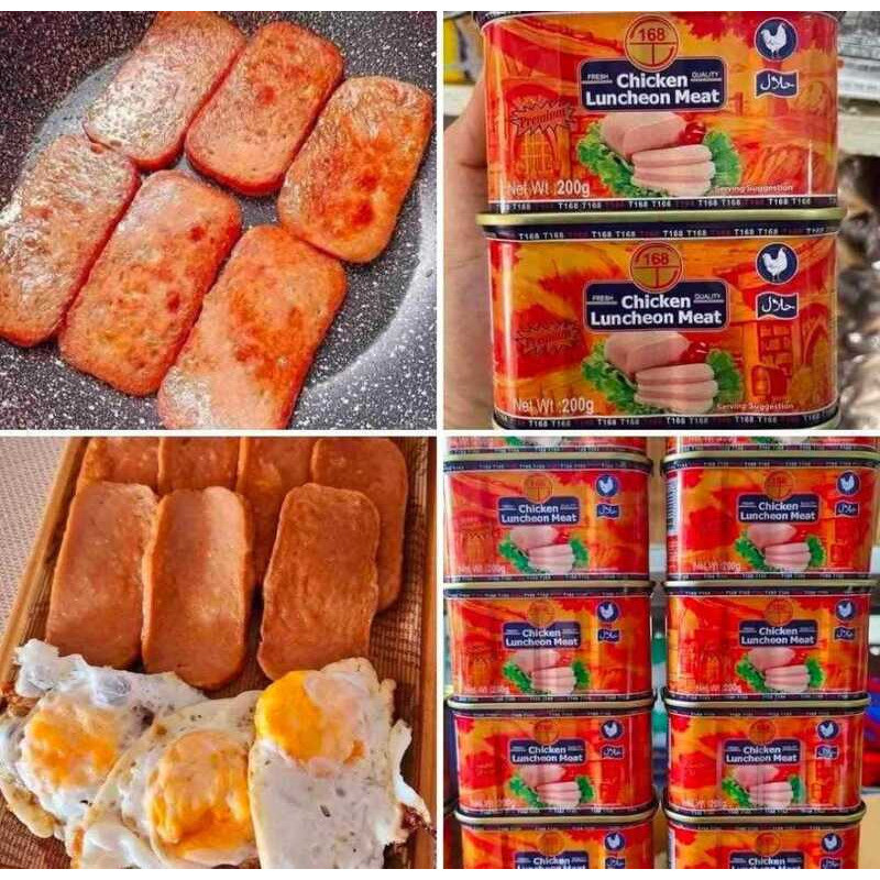 Chicken Luncheon Meat 168 (200G) 2028 Pa Expiry Date F94 | Shopee ...