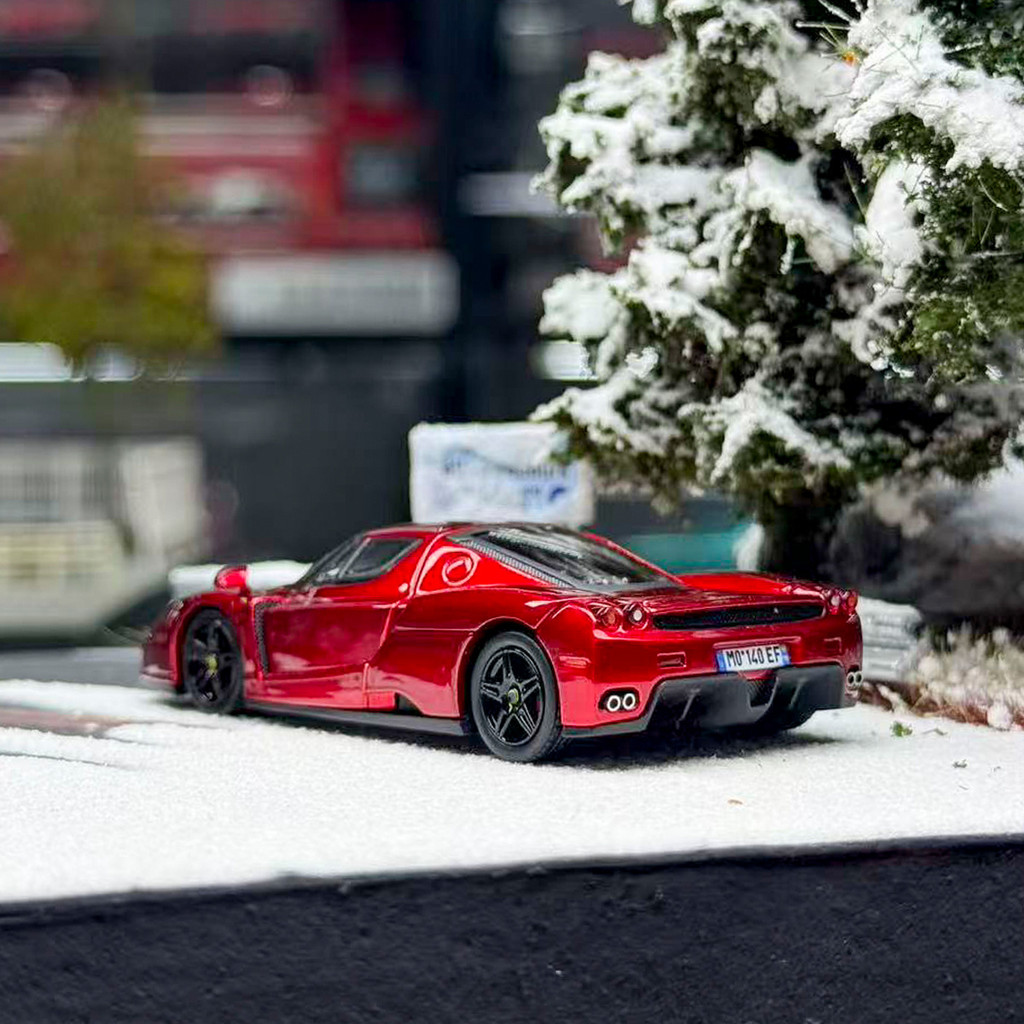 King Model 1/64 Ferrari ENZO Metal Red Diecast car Car Model Simulation ...