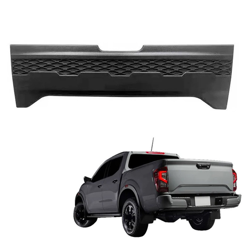 2021+ABS Plastic Matte Black Car Tailgate Trim Moulding Cover Body ...