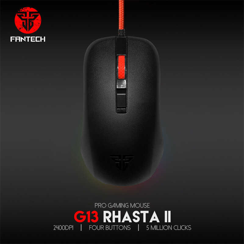 Fantech G13 Rhasta Ii RGB Gaming Mouse Pc Laptop 2400 Dpi 5M For Claw ...