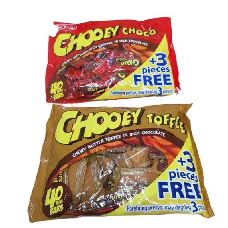 RN Chooey Choco / Toffee 40+3 Mini Bars 13B | Shopee Philippines