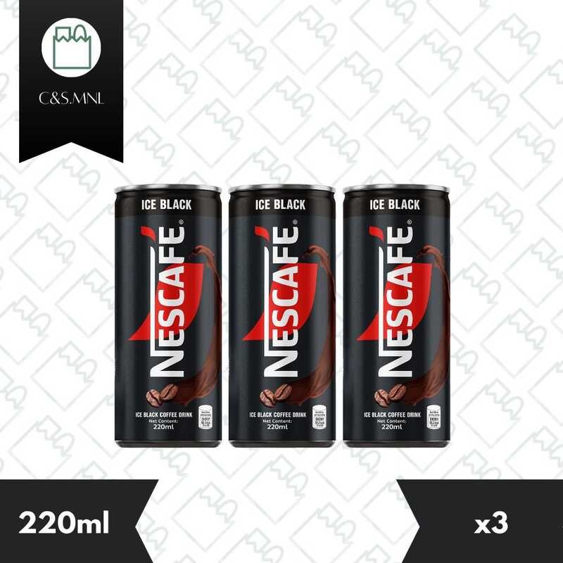 Nescafe Ice Black Set Of 3 4C1 | Shopee Philippines
