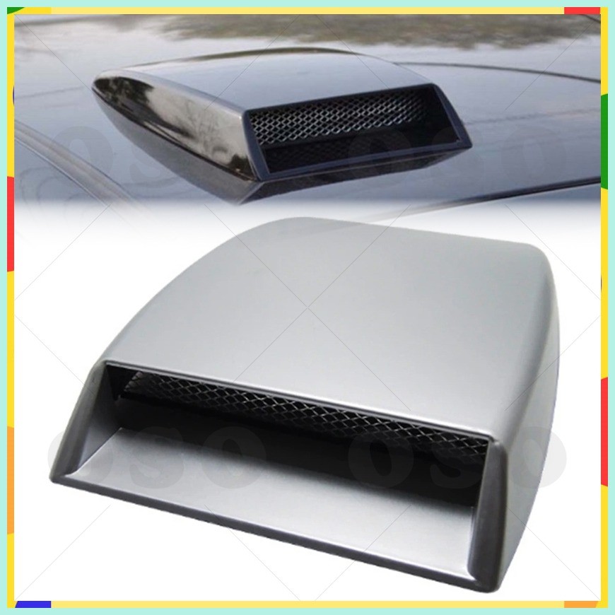 HD 701 Car Fake Air Flow Intake Hood Scoop Cover Vent Bonnet Decorative ...