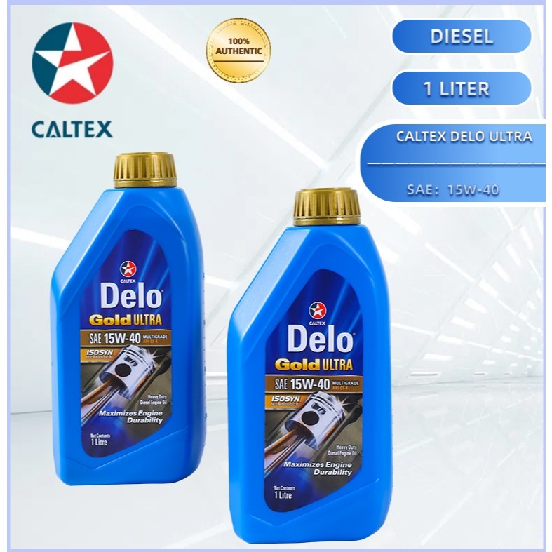 Caltex Delo Gold Ultra High performance multi-grade heavy duty diesel ...