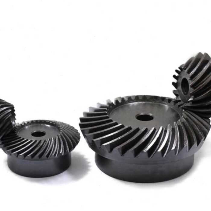 Precision Bevel Spiral Cone Gear 1.5 2 3 4 Mod Available in 1:1 to 1:4 ...