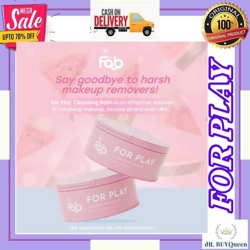 FAB FOR PLAY CLEANSING BALM BY TONI FOWLER | Shopee Philippines