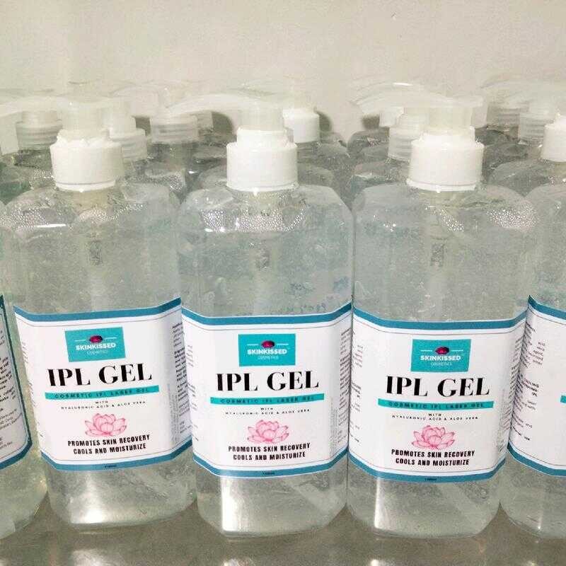 IPL GEL FOR LASER TREATMENT Silicone Free Hair Removal Cosmetic Comfort ...