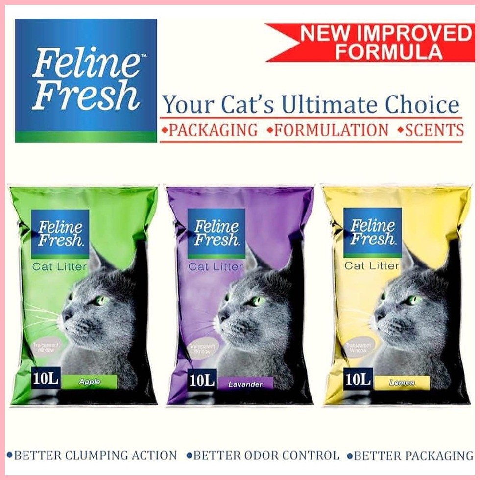 Feline Fresh Cat Litter 10L/8KG | Shopee Philippines