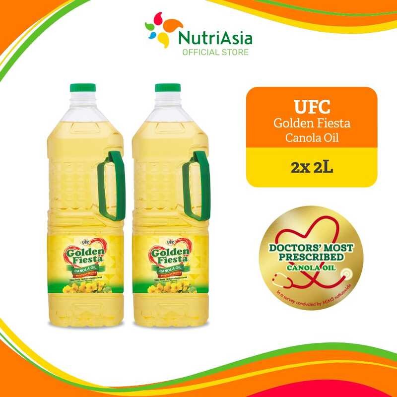 UFC Golden Fiesta Canola Oil 2 L Bundle Of De3 | Shopee Philippines
