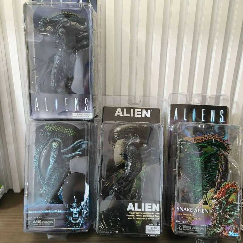 NECA Alien Figure Scorpion Snake Aliens VS Predator 13Th Lineup Sgt ...