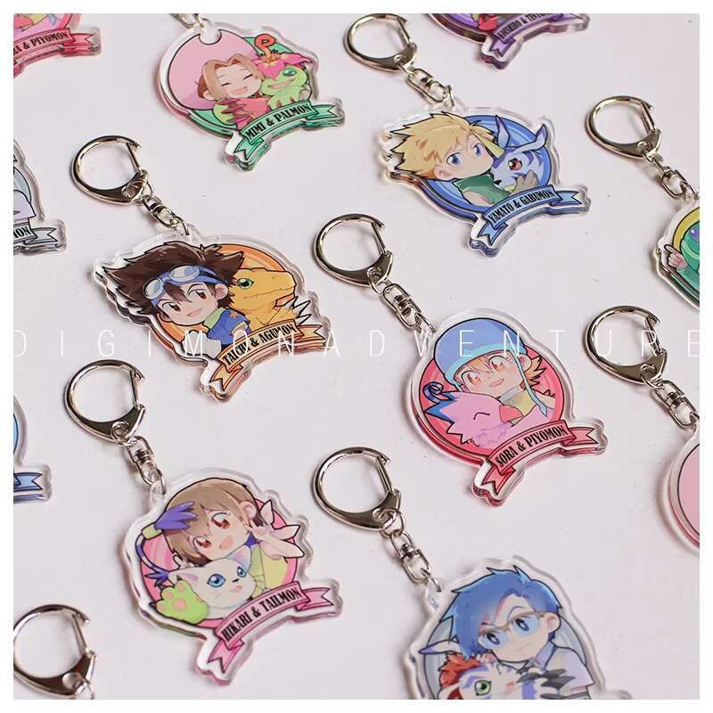 Digimon First Generation Full Set Pendants Non-Sacred Plan Badge ...