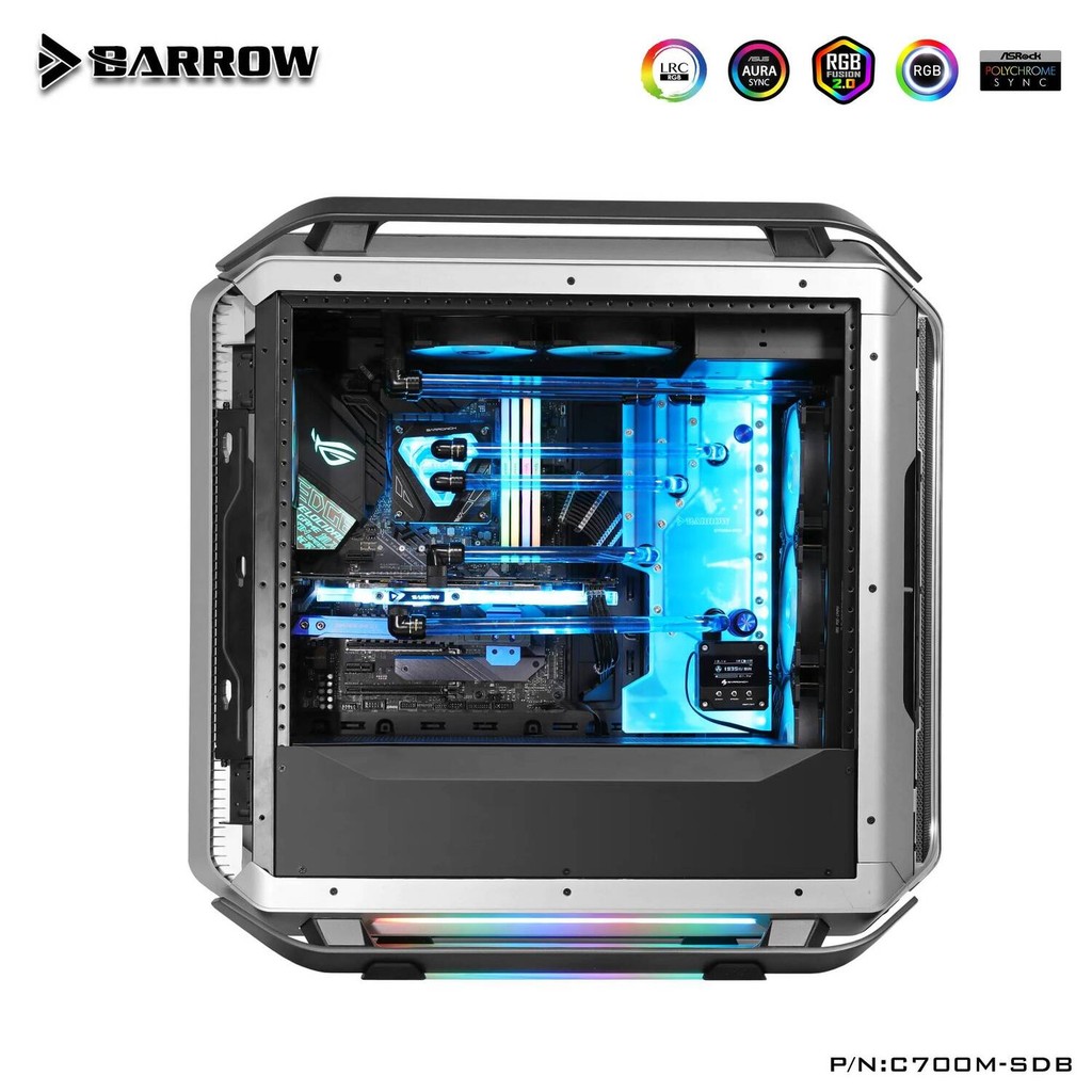 Barrow PC water cooling water way plate for Cooler Master C700M case ...