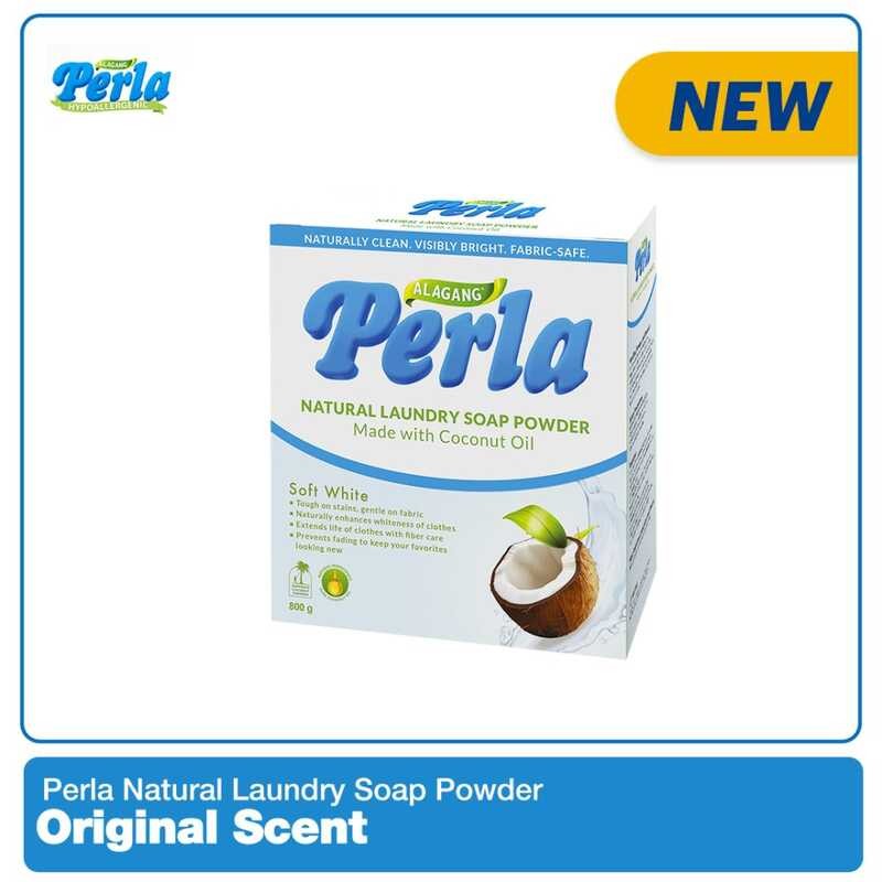 Perla Soap Powder (800G) Coconut Oil Hypoallergenic Gentle On Skin ...