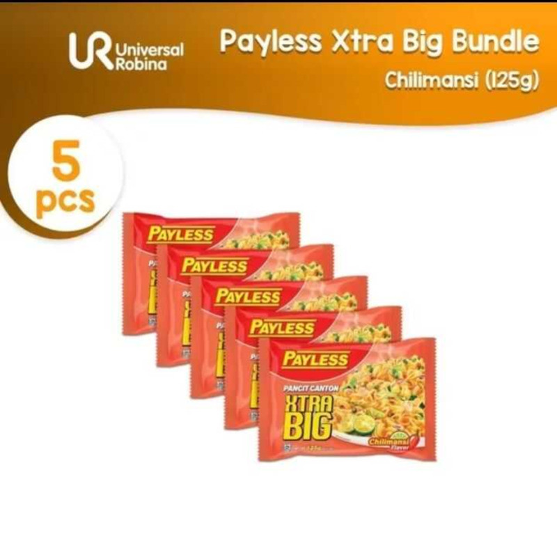 1 5 X Payless Xtra Big Pancit Canton Chilimansi 125G | Shopee Philippines