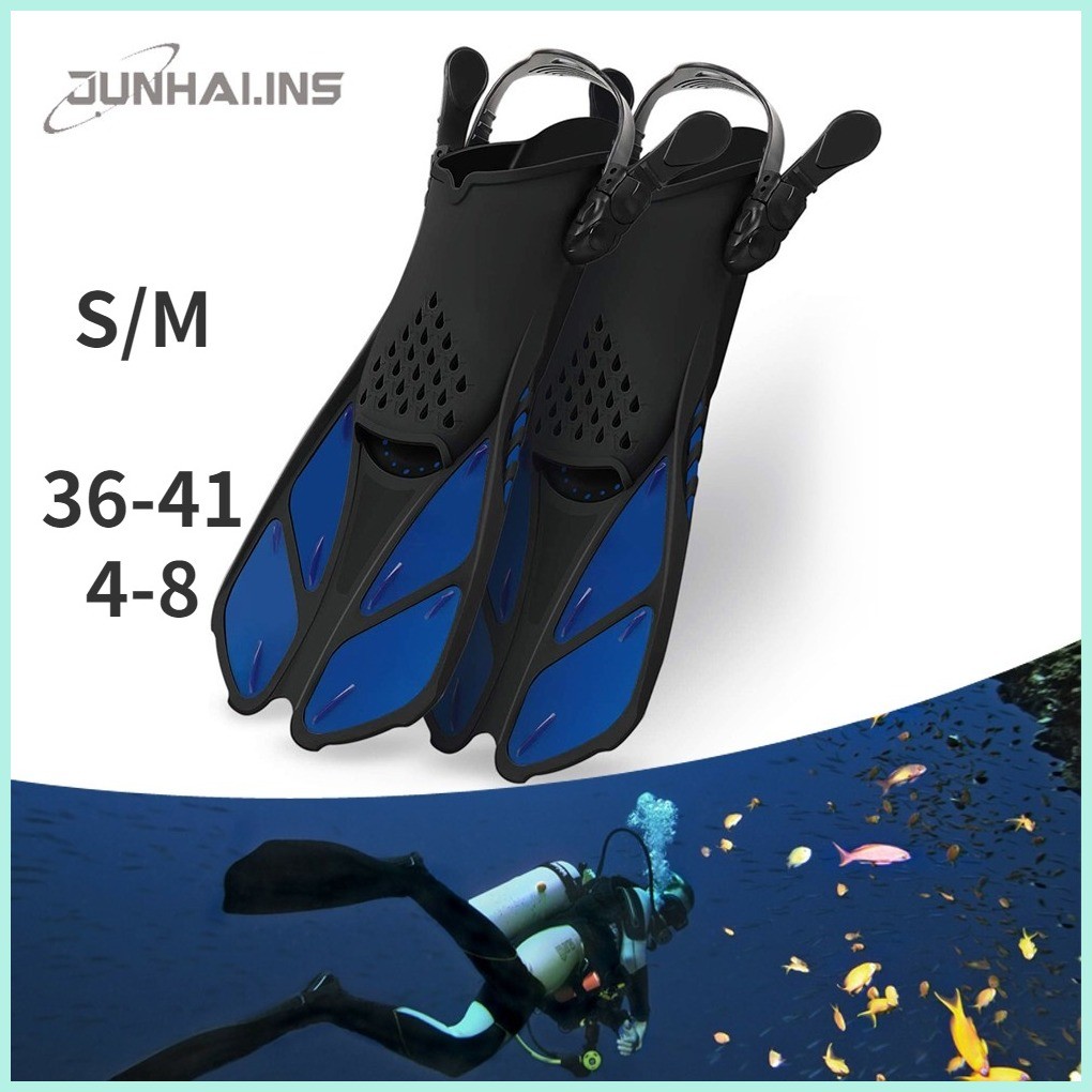SYSPORTS Snorkel Fins, Swim Fins Travel Size Short Adjustable for ...