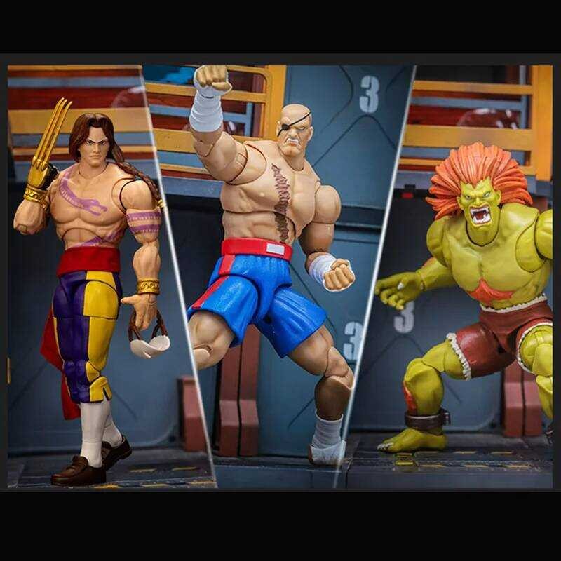 Xj In Stock Original JADA Street Fighter Balrog Action Figure Sagat ...