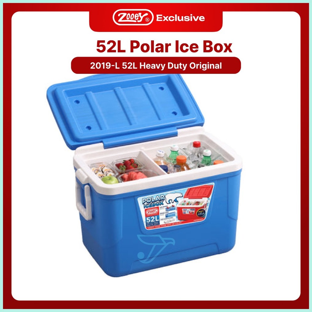 ORIGINAL! Zooey 52 Liters Ice Box Heavy Duty Ice Cooler | 2019-L ...