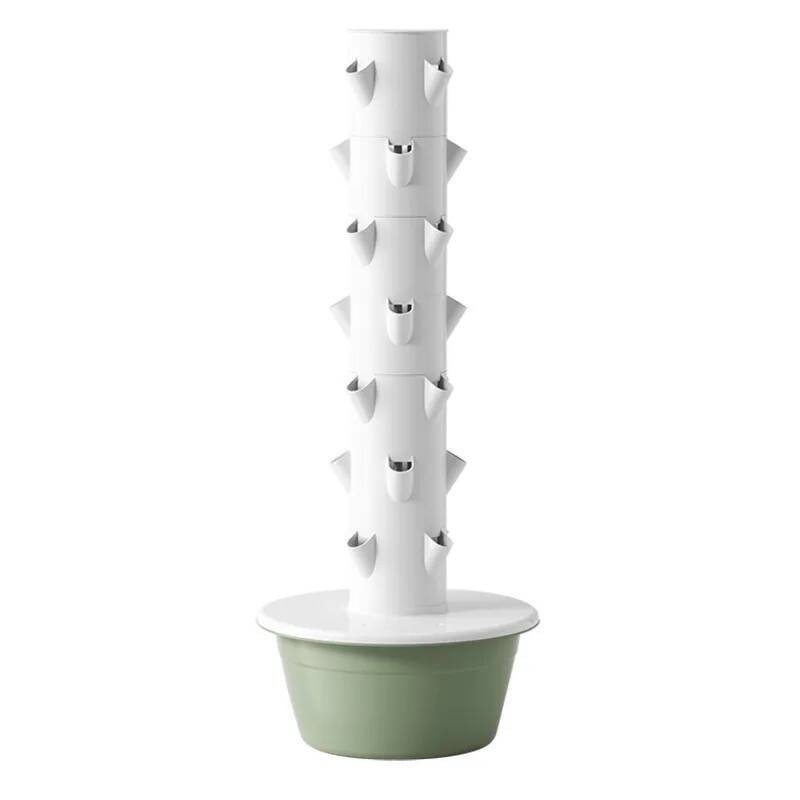 Planters Vertical Balcony Soilless Culture Tower Planter Hydroponic ...