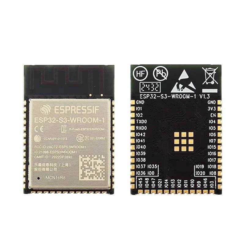 ESP32-S3-WROOM-1 N8R2/R8 Dual Core WiFi&Bluetooth MCU IoT Wireless ...