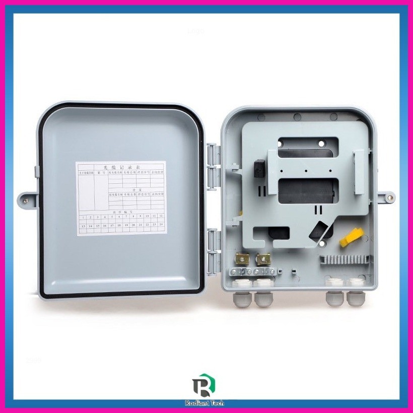 Nap Box 1:16 Fiber Optic PLC Splitter Box and Coupler 24 core FTTH ...