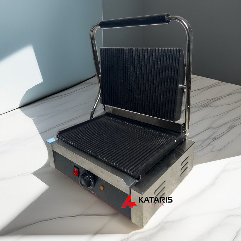 Large Panini Contact Press Sandwich Grill Heater Heavy Duty for ...