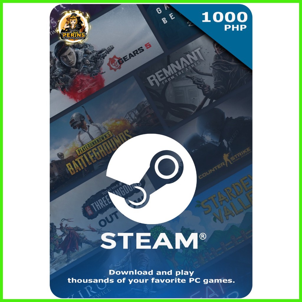 Perins | Steam Wallet Codes (High Denomination) - Redeemable Cards ...