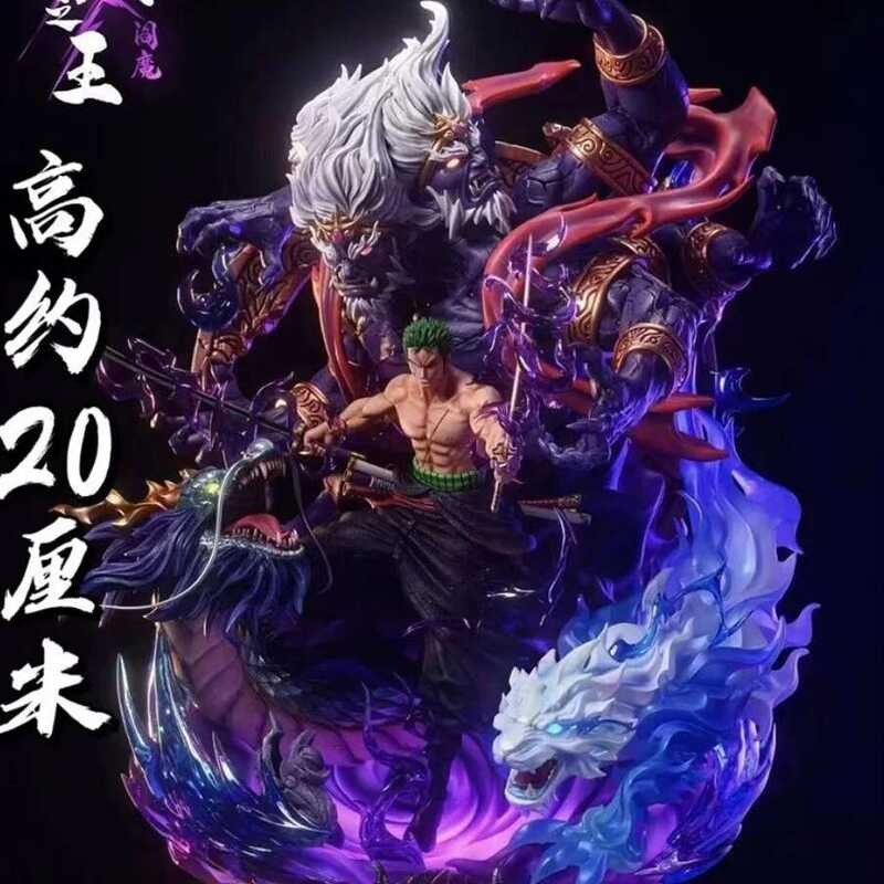 Yy One Pices Roronoa Zoro 9 s Action Fig Anime Character Handheld Model ...