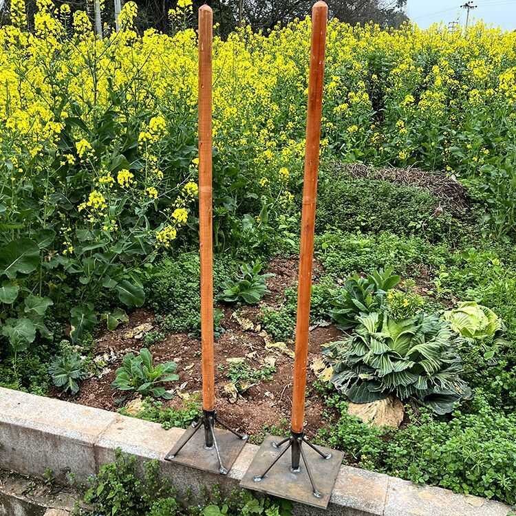 Soil Compactor Compacting Tool Manual Hammer Old-Fashioned Plate And ...