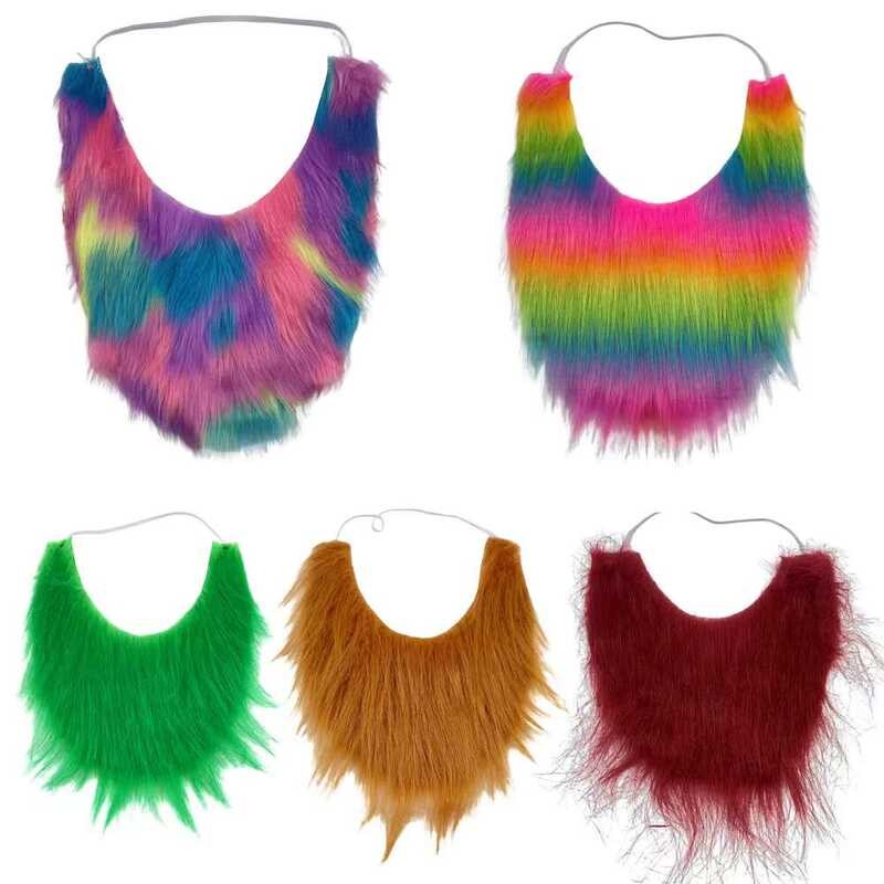 Halloween Party Costume Props Drama Mustache Men's Long Pirate Chin ...