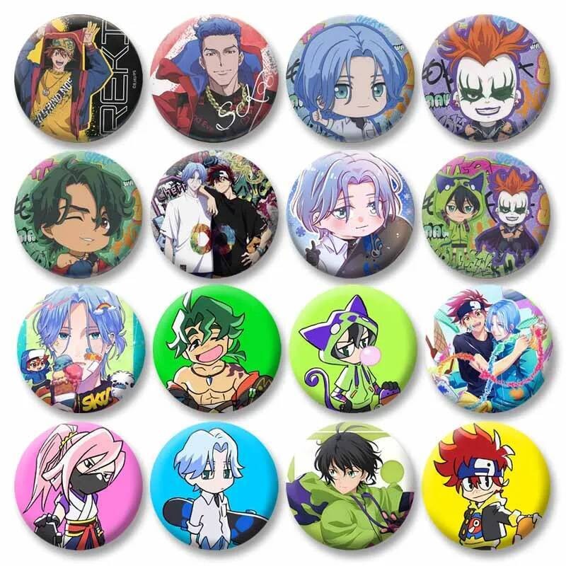 Sk8 The Infinity Anime Enamel Pin Skateboard REKI Langa MIYA Cherry Joe ...