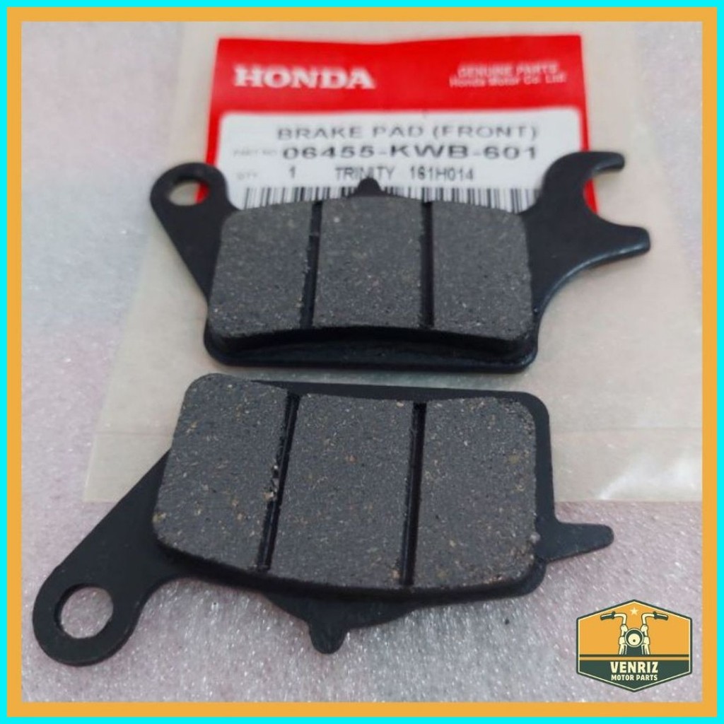 [Genuine Part.06455-KWB-601]BRAKE PAD/DISC PAD - Honda TRINITY/WAVE100 ...