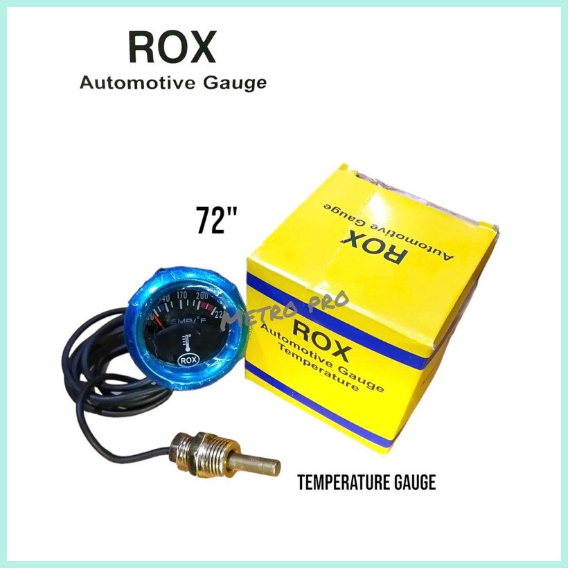 Automotive Water Temperature Gauge (Rox Brand) | Shopee Philippines