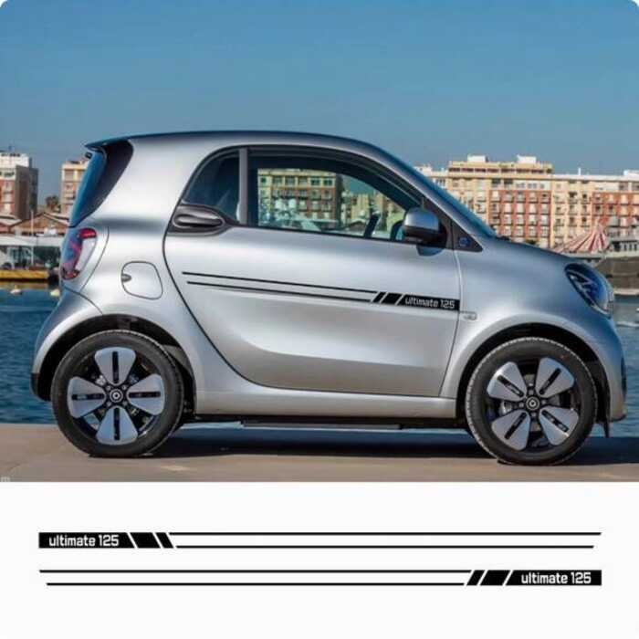Mercedes-Benz Smart Fortwo Forfour 125 Car Sticker Side Door Decal ...