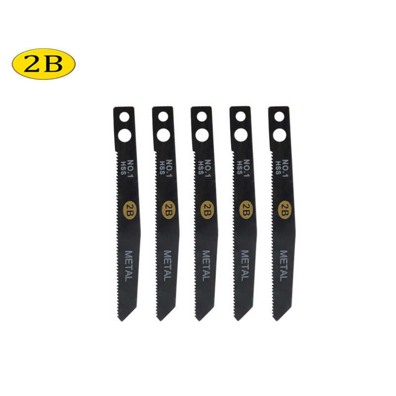 2B Thin Metal Jigsaw Blade No.1 High Cutting Speed 5Pcs Jig Saw Set ...