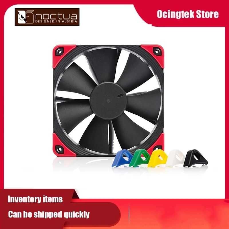 Noctua Nf-F12 PWM Chromax.Black.Swap 12V 4Pin 120Mm Case Silent Fan ...