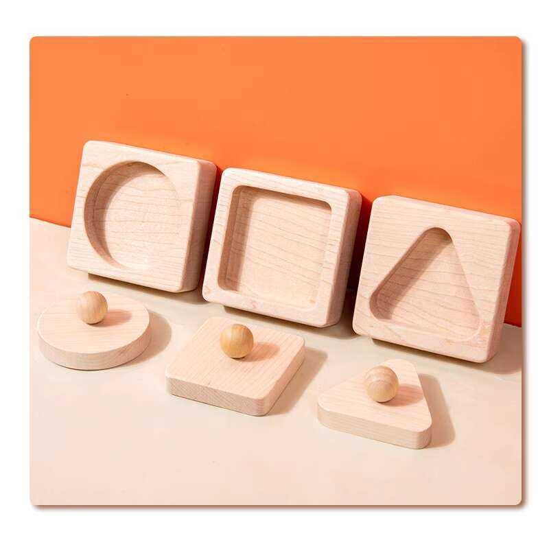 Montessori Early Education Teaching Aids Educational Geometry Shape ...