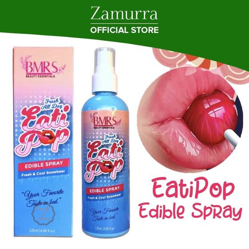 ORIGINAL EATIPOP Edible Spray 120Ml Fresh & Cool Snowbear Your Favorite ...