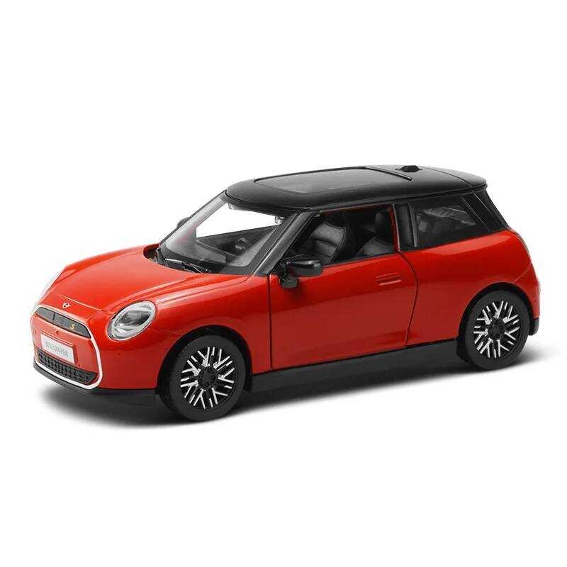 1/28 Mini Cooper Alloy Car Model With EV Charger Sound Light Children ...