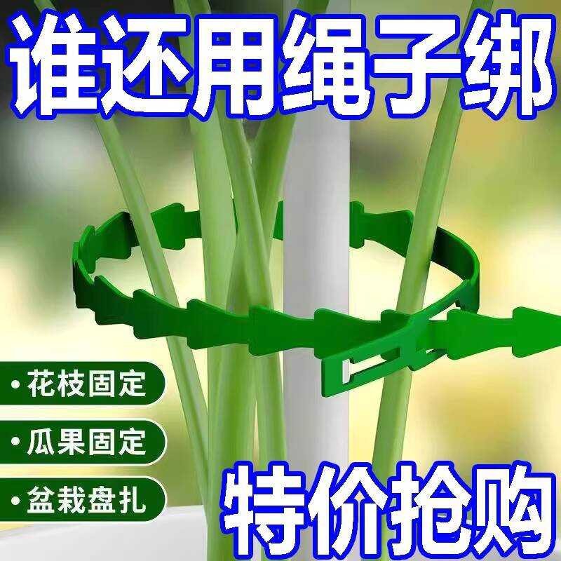 Gardening Binding Line Shaping Plastic Coated Rope Climbing Vine Flower ...