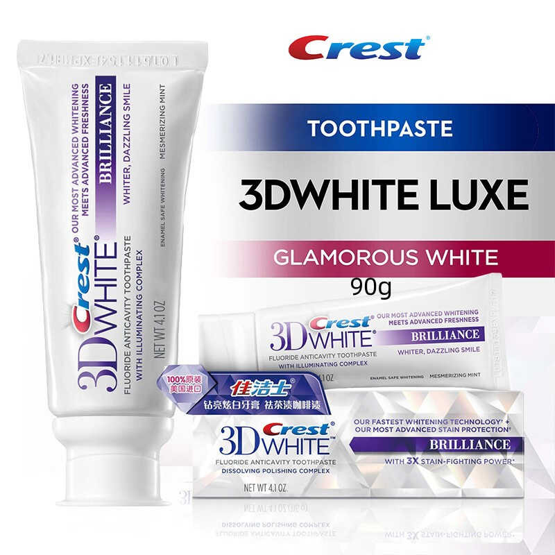 Crest 3D White Original Toothpaste Anticavity Complex Professional ...