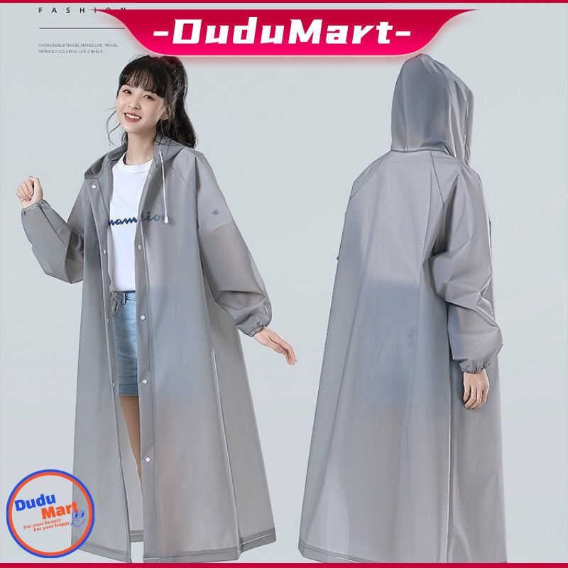 Dudumart EVA Raincoat Waterproof Unisex Adult Outdoor Kapote | Shopee ...