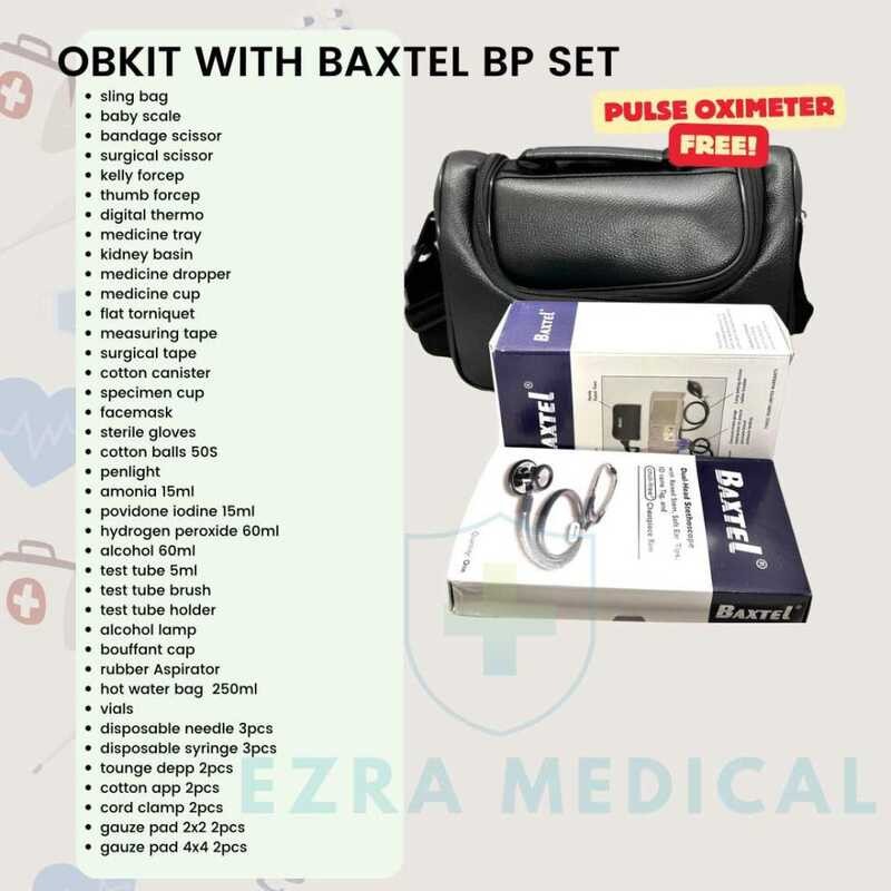 MEDICAL KIT Best For Medical And Nursing Students (Ob Bag)With BXTEL Bp ...
