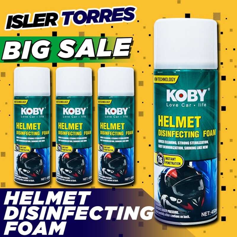 Koby Helmet Disinfecting Foam 450Ml Sanitizer Disinfectant Spray 9B3 ...