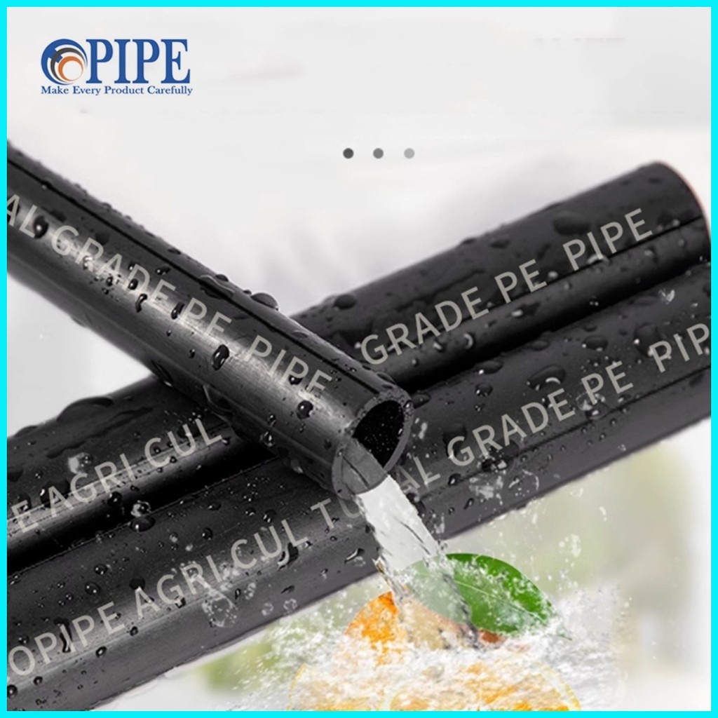 Ecopipe 1/2 (20mm) 3/4 1 PVC HDPE COMMERCIAL HOSE PIPE SDR 11 black 75 ...